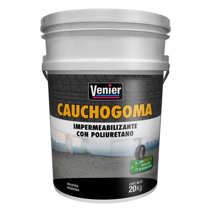 Vallejos Materiales - MEMBRANA IMPERM CAUCHO GOMA x 20 Kg